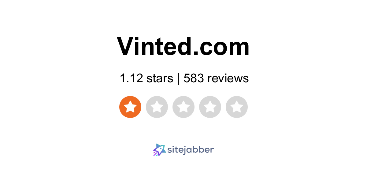 Vinted Reviews - Read 580 Customer Reviews of Vinted | Sitejabber