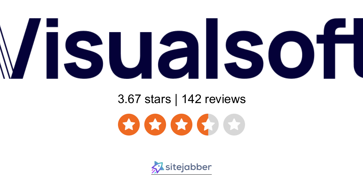 Visualsoft Reviews - Read 142 Customer Reviews of Visualsoft | Sitejabber