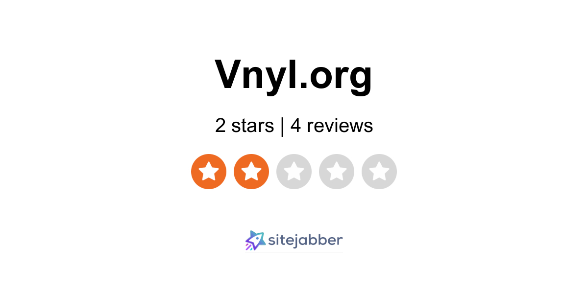 Vnyl Reviews - Read 4 Customer Reviews of Vnyl | Sitejabber