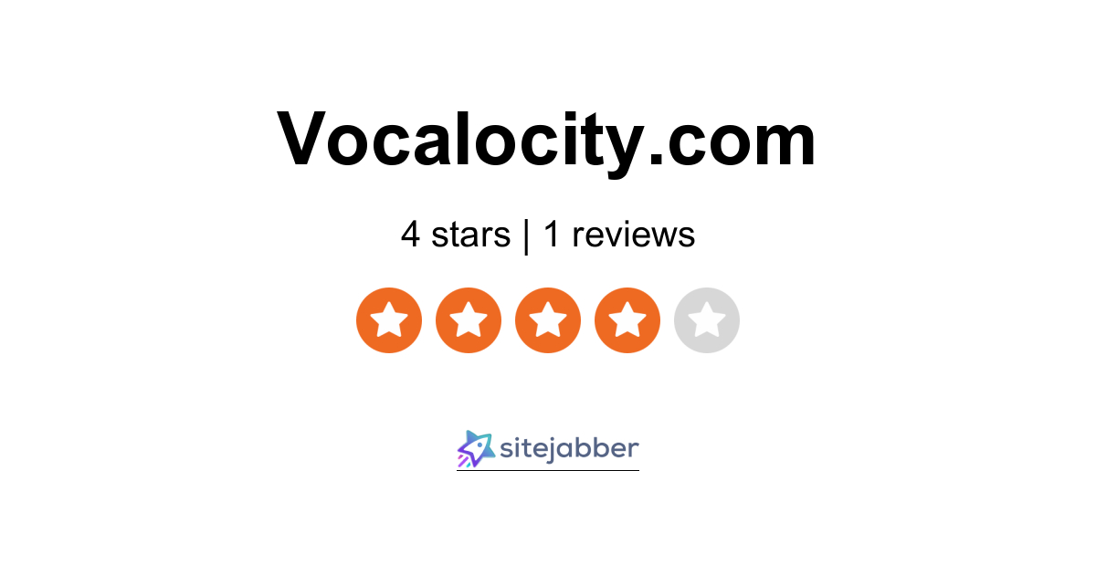 Vocalocity Reviews - Read 1 Customer Reviews of Vocalocity | Sitejabber