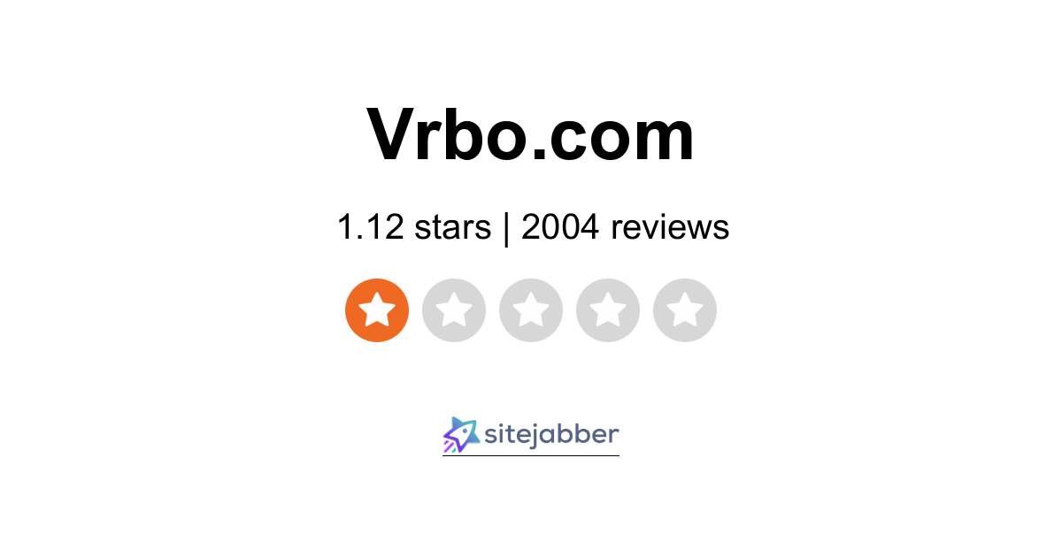 VRBO Reviews - Read 540 Customer Reviews of VRBO | Sitejabber