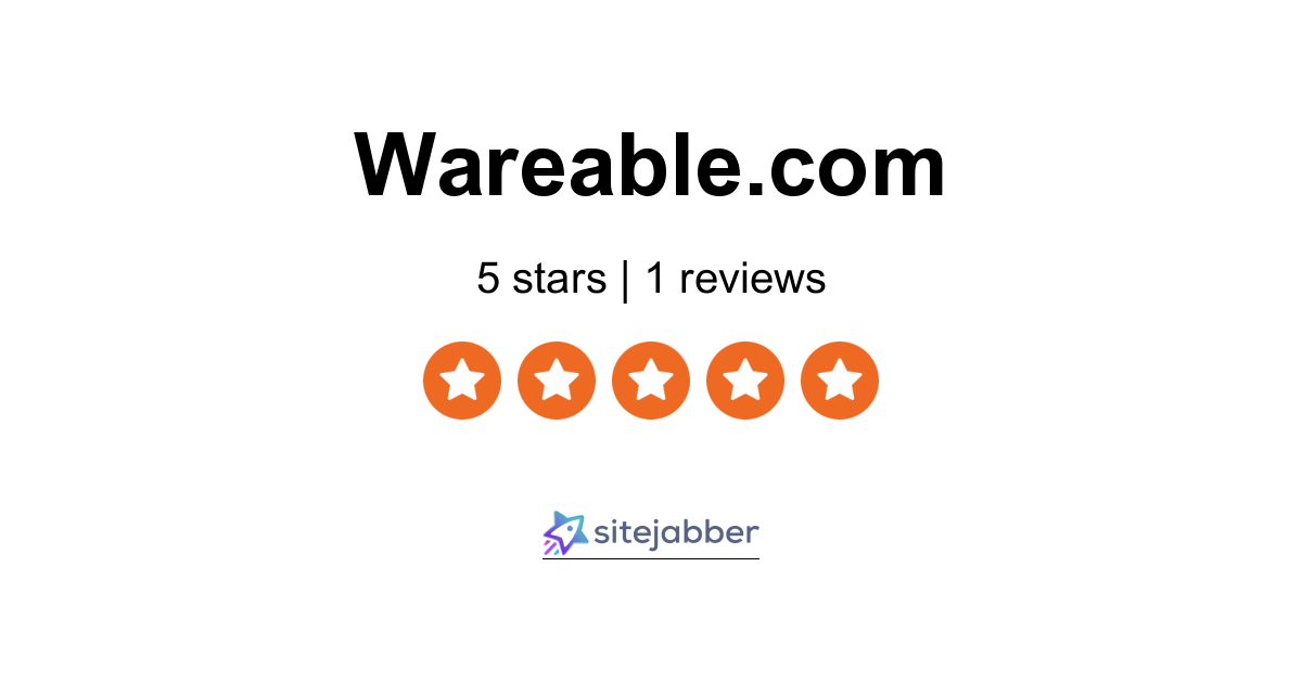 Wareable Reviews - 1 Reviews of Wareable.com | Sitejabber