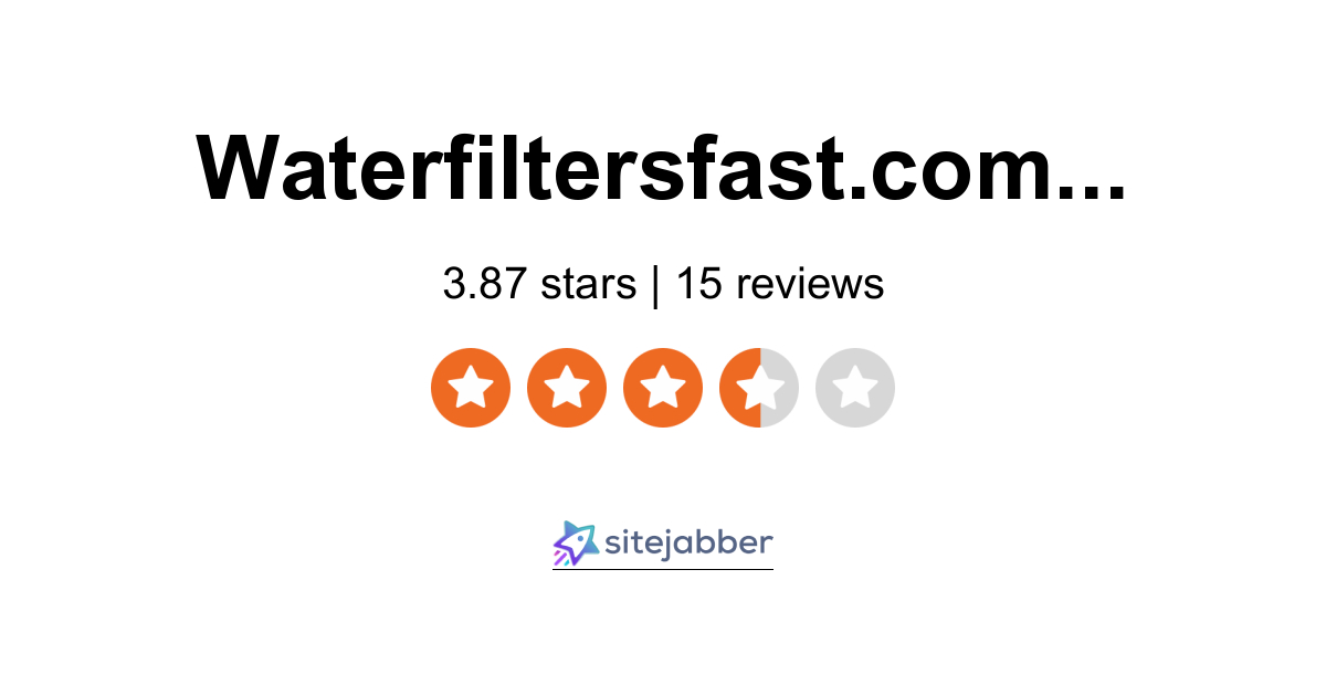 Water Filters Fast Reviews - Read 15 Customer Reviews of Water Filters ...