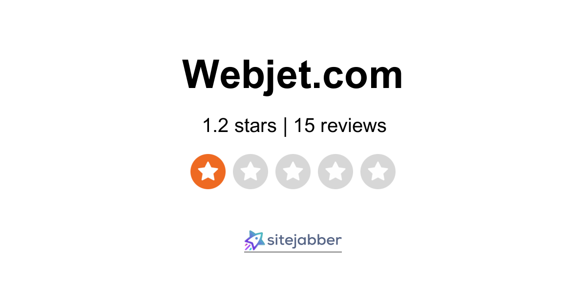 Webjet Reviews - Read 15 Customer Reviews of Webjet | Sitejabber