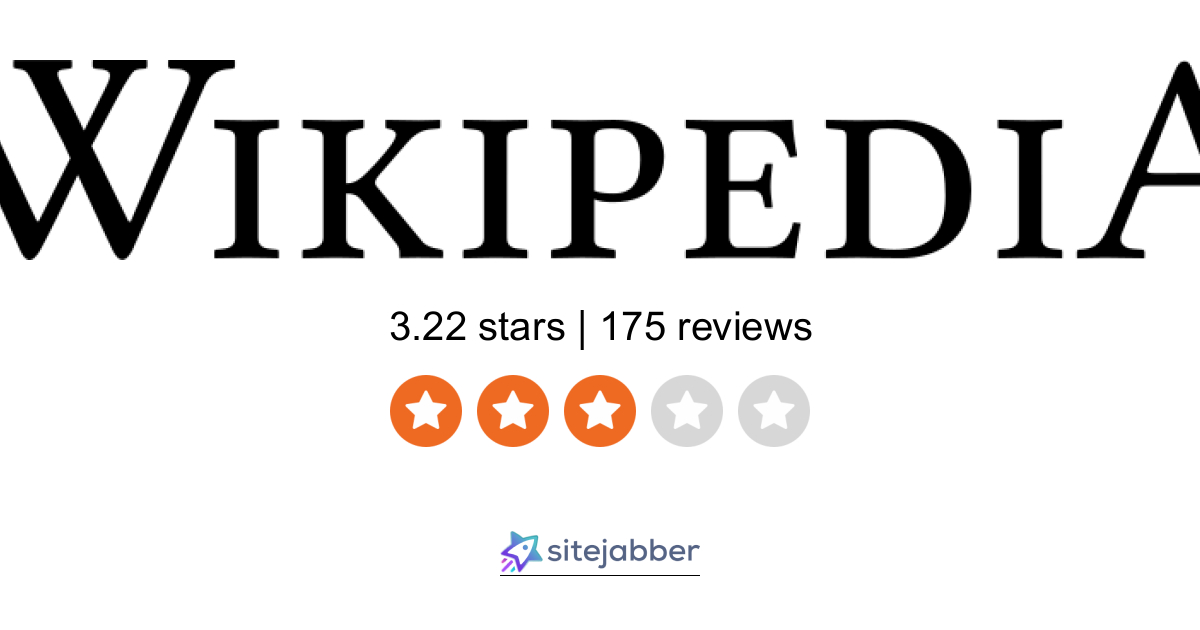 Wikipedia Reviews - Read 175 Customer Reviews of Wikipedia | Sitejabber