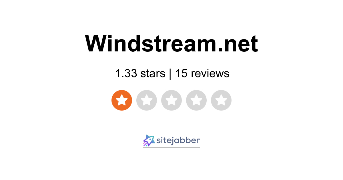 Windstream.net Reviews - Read 15 Customer Reviews of Windstream.net ...