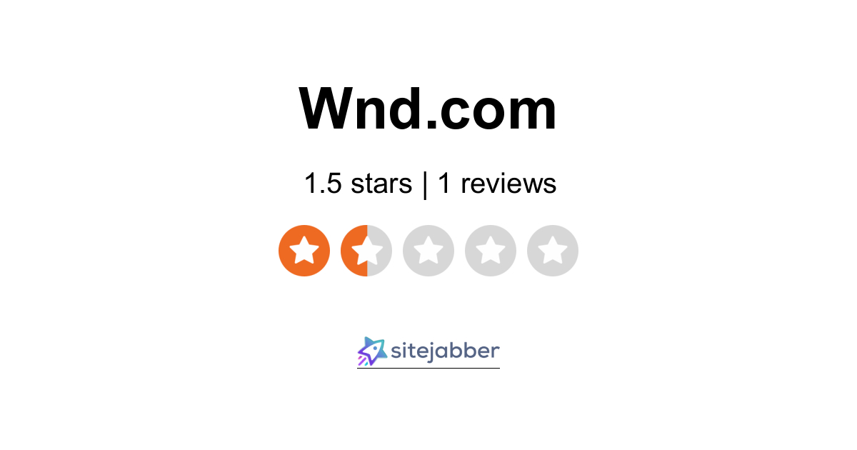 WorldNetDaily - WND Reviews - Read 1 Customer Reviews of WorldNetDaily ...