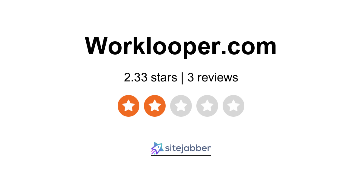 Worklooper Consultants Reviews - 3 Reviews of Worklooper.com | Sitejabber