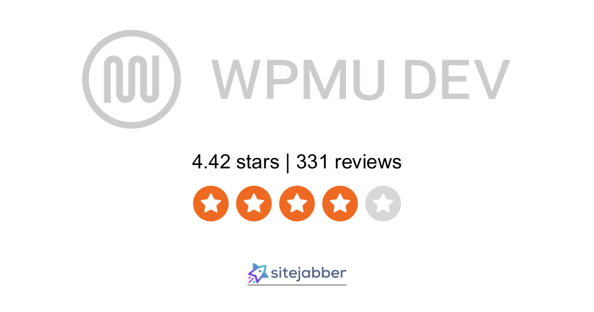 WPMU DEV Reviews - Read 331 Customer Reviews of WPMU DEV | Sitejabber