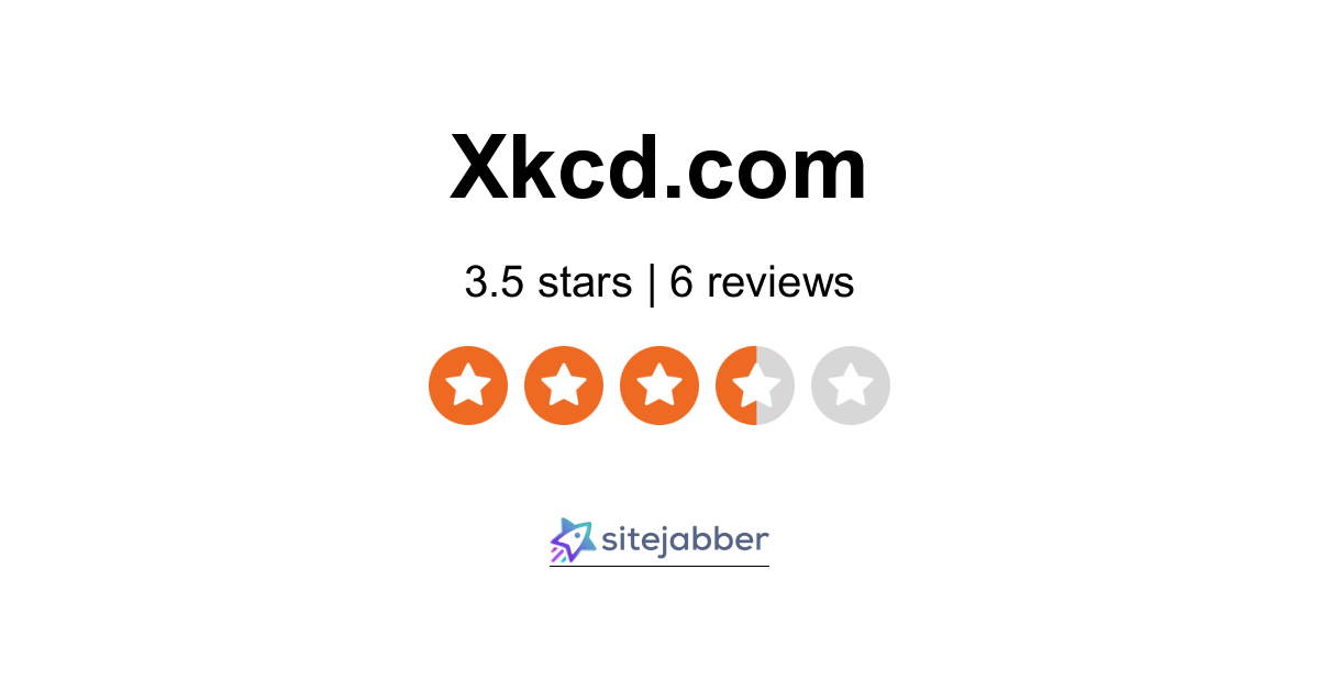 xkcd Reviews - 7 Reviews of Xkcd.com | Sitejabber