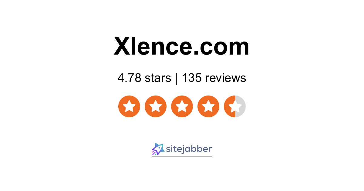 Xlence Reviews - Read 132 Customer Reviews of Xlence | Sitejabber