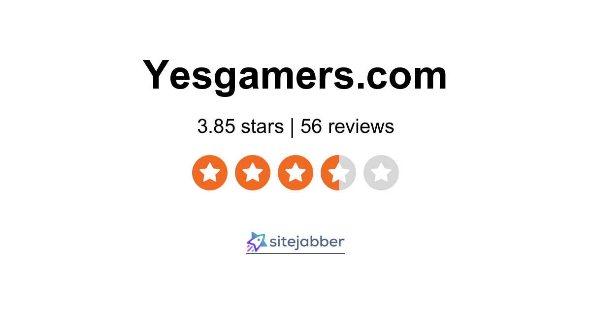 YesGamers Reviews - Read 56 Customer Reviews of YesGamers | Sitejabber