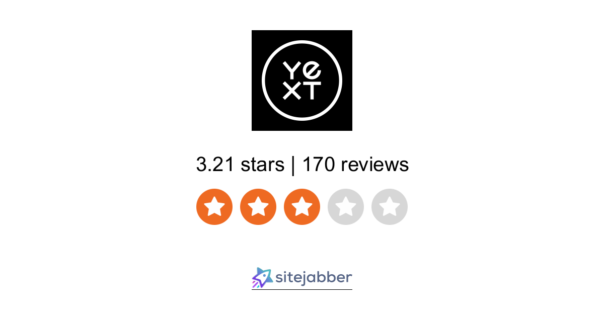 Yext Reviews - Read 170 Customer Reviews of Yext | Sitejabber