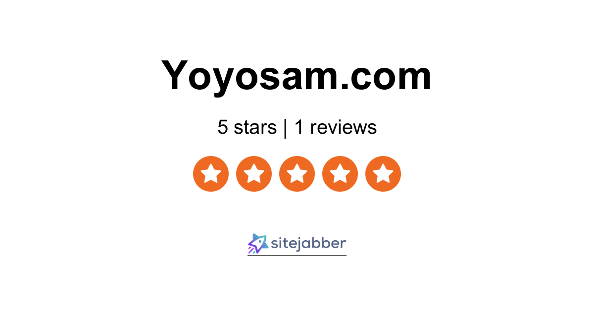 YoYoSam Reviews - Read 1 Customer Reviews of YoYoSam | Sitejabber