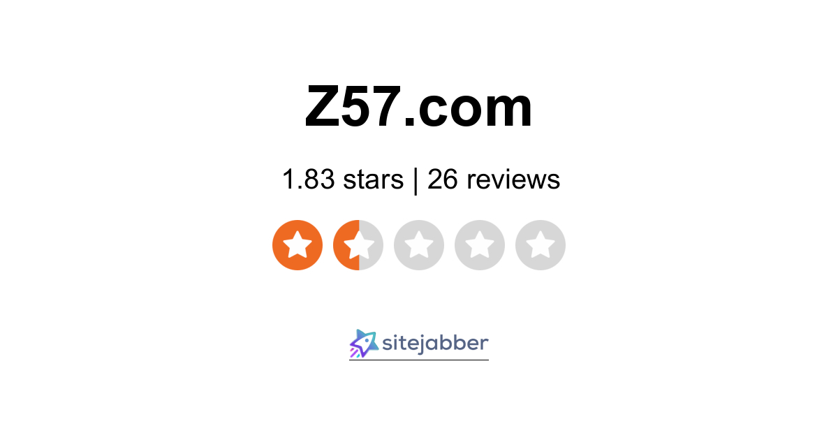 Z57 Reviews - Read 26 Customer Reviews of Z57 | Sitejabber