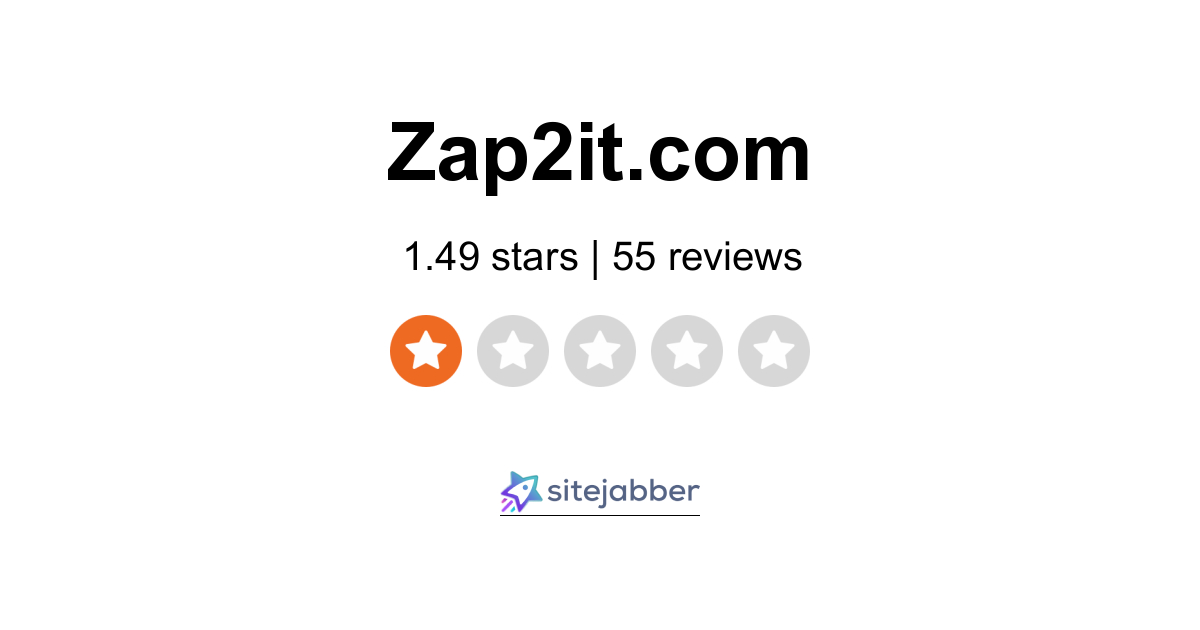 Zap2it Reviews - Read 55 Customer Reviews of Zap2it | Sitejabber