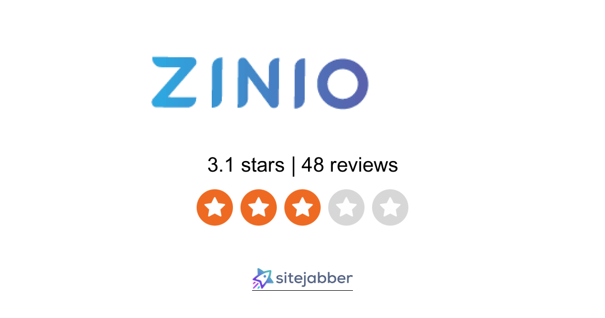 Zinio Reviews - Read 48 Customer Reviews of Zinio | Sitejabber