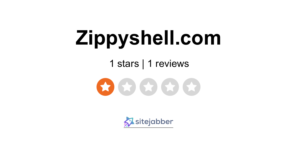 Zippyshell Reviews - 1 Reviews of Zippyshell.com | Sitejabber