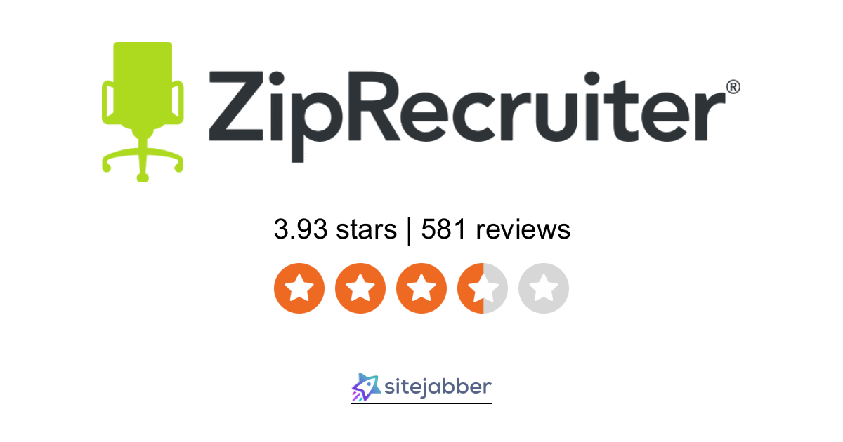 ZipRecruiter Reviews - Read 581 Customer Reviews of ZipRecruiter ...