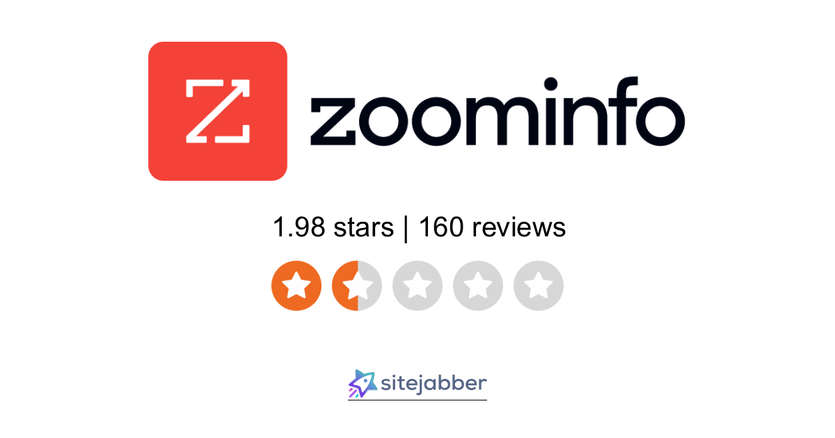 ZoomInfo Reviews - Read 160 Customer Reviews of ZoomInfo | Sitejabber