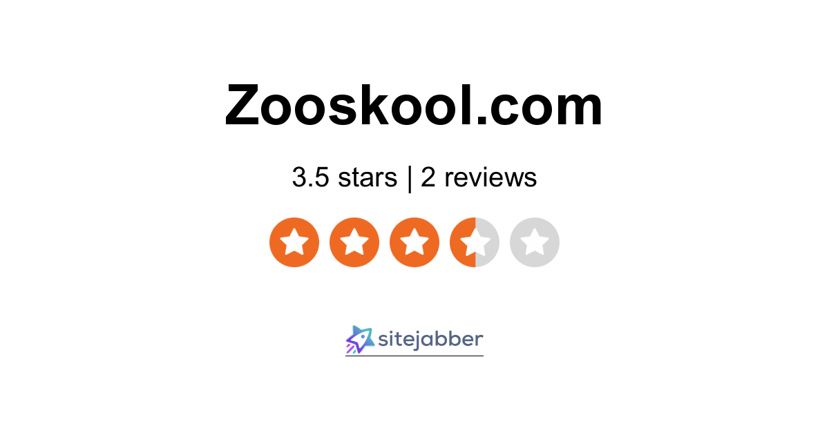 Zooskool Reviews - Read 2 Customer Reviews of Zooskool | Sitejabber
